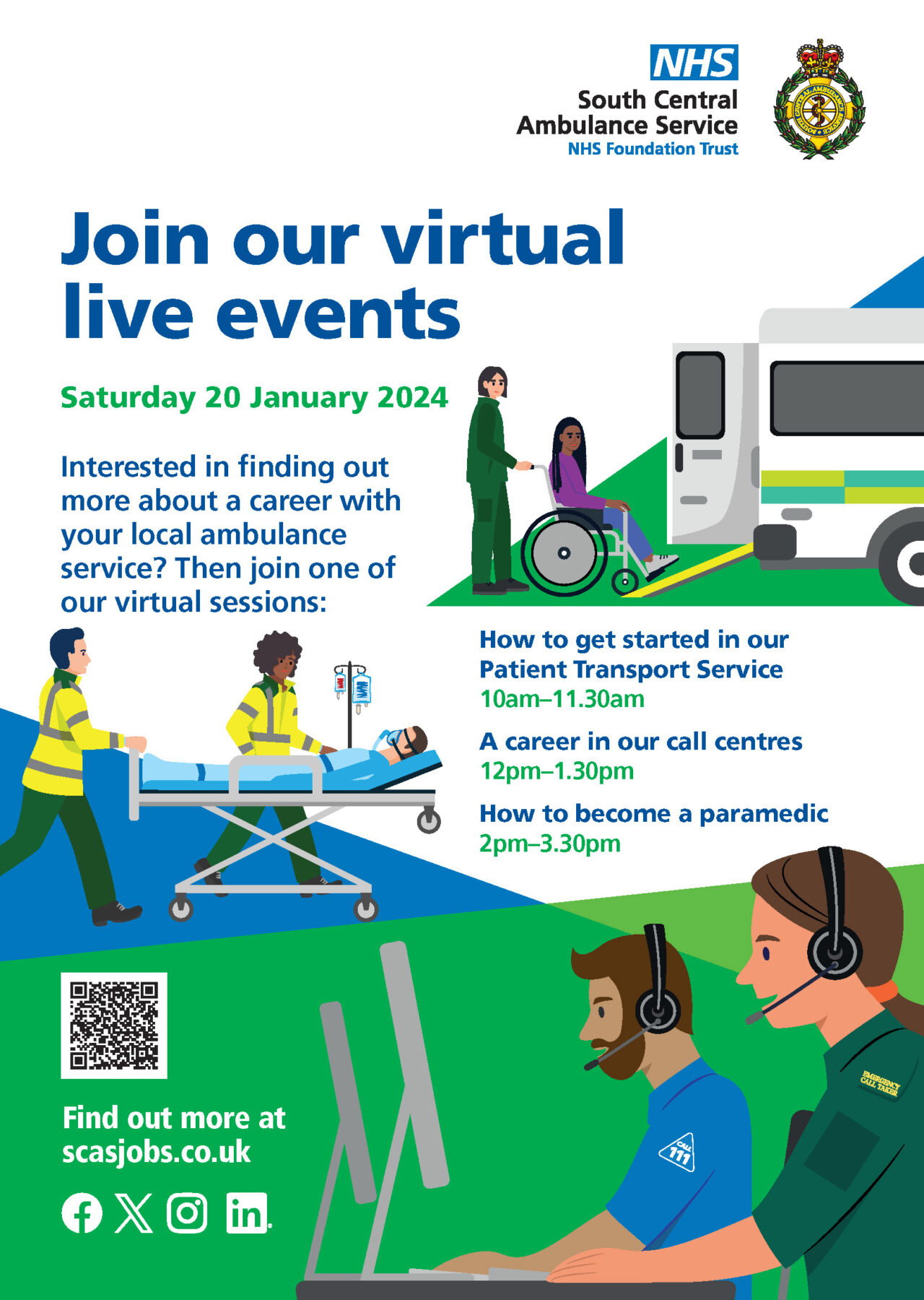 Work for South Central Ambulance Service - SCAS Jobs